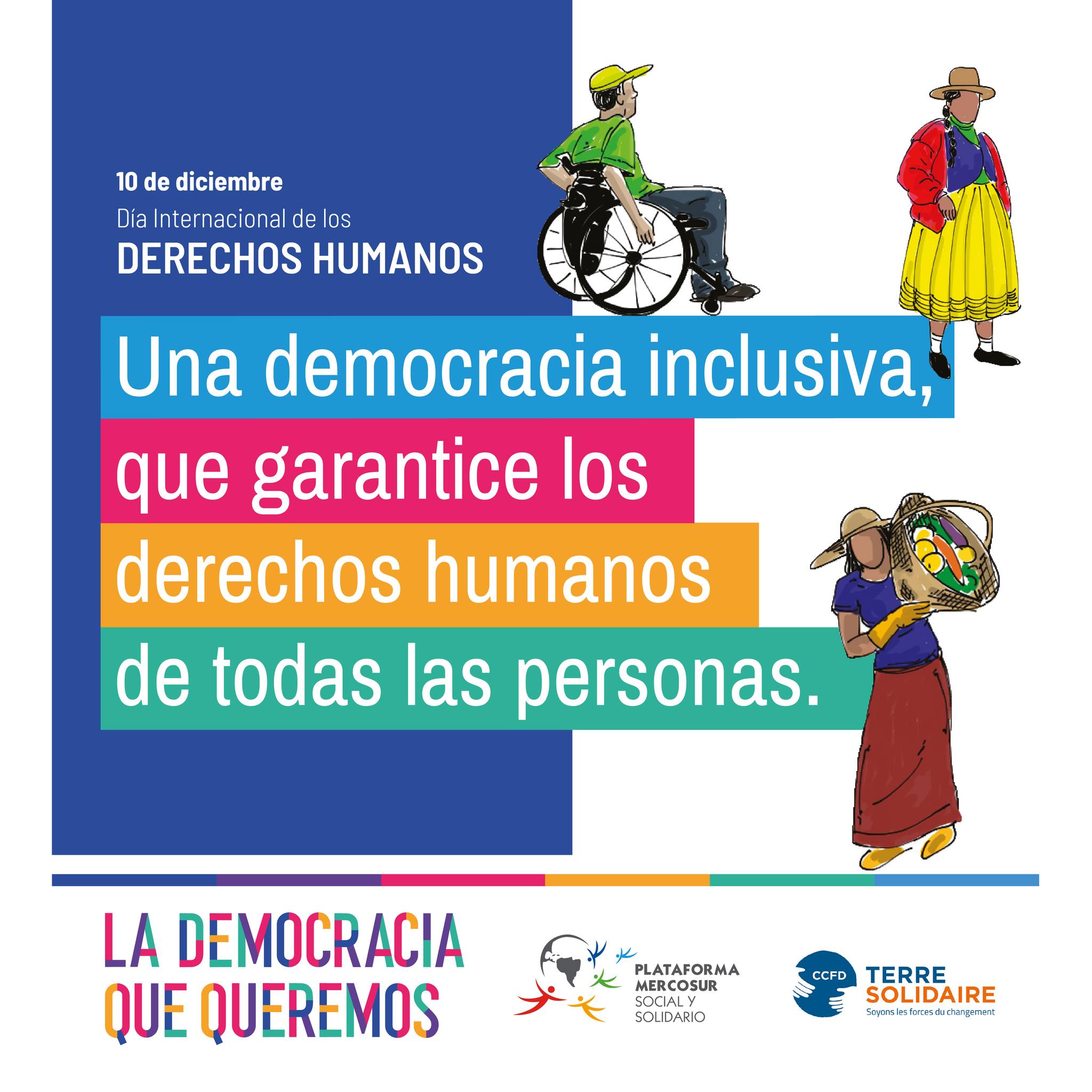 10 de diciembre | Día de Internacional de los Derechos Humanos – Mercosur Social y Solidario | PMSS